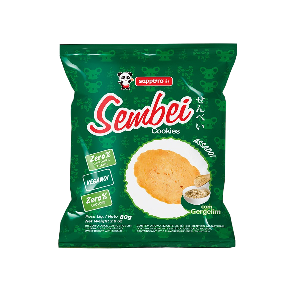 Sembei com Gergelim 80g – Sapporo